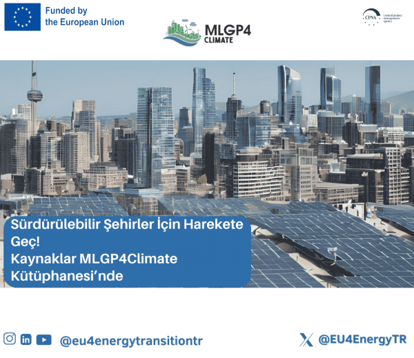 Sürdürülebilir Şehirler İçin Harekete Geç - MLGP4Climate